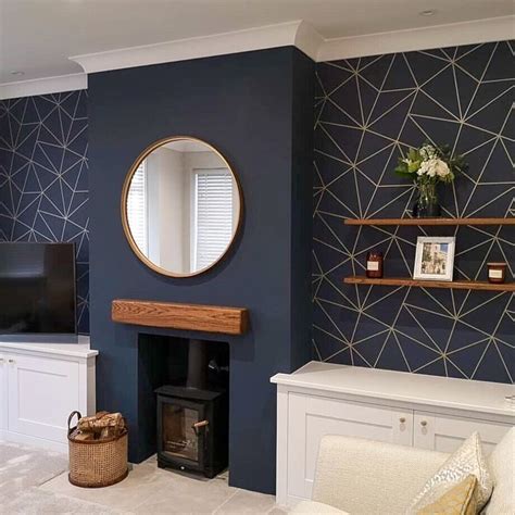 10 Chimney Breast Wallpaper Ideas Fifi McGee