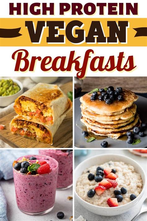 23 Desayunos Veganos Altos en Proteínas Recetas Fáciles El Comensal