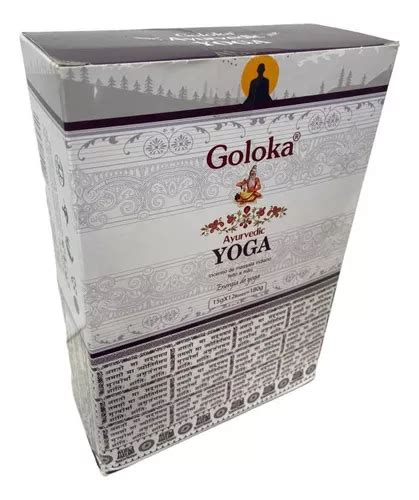 Incenso Massala Yoga Indiano Vareta Goloka 12 Cxs De 15g Frete grátis