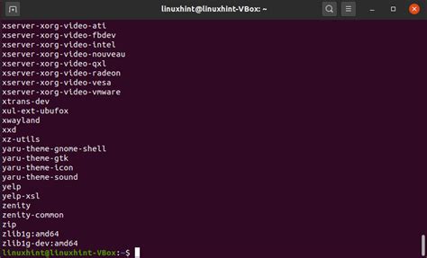 How To List Installed Packages On Ubuntu Devsday Ru