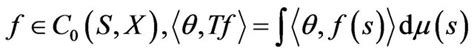 weak integrals and bounded operators in topological vector spaces