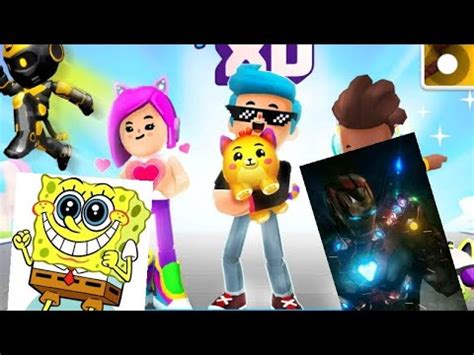 Criei Personagens De Desenhos No Pk Xd Youtube