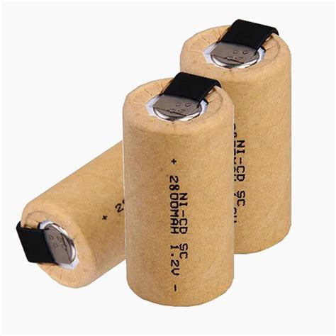 Nicd Sub C 1 2v Battery Pack 12v 2000mah Batteries Rechargeables 4 5