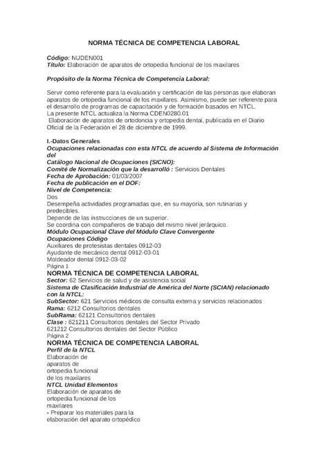 DOCX NORMA TÉCNICA DE COMPETENCIA LABORAL DOKUMEN TIPS