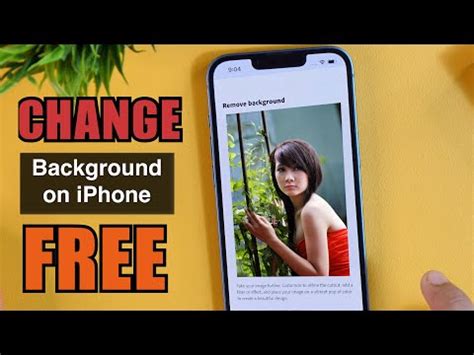 How To Change Background Photo Of Any Picture On IPhone FREE Erase