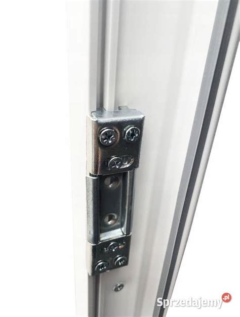 białe drzwi PVC 90x200 wejściowe sklepowe biurowe od ręki Lębork
