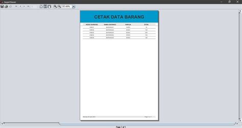 aplikasi input data barang java netbeans