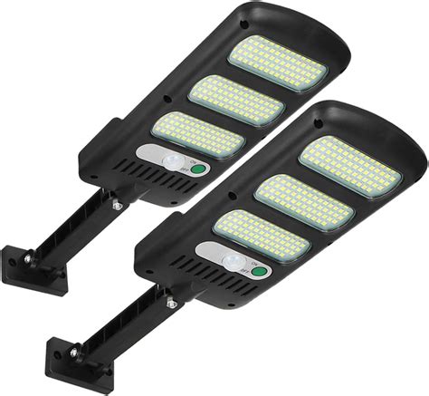 Solarleuchte für Außen 2 Stück 213 LED Solarlampe mit Bewegungssensor