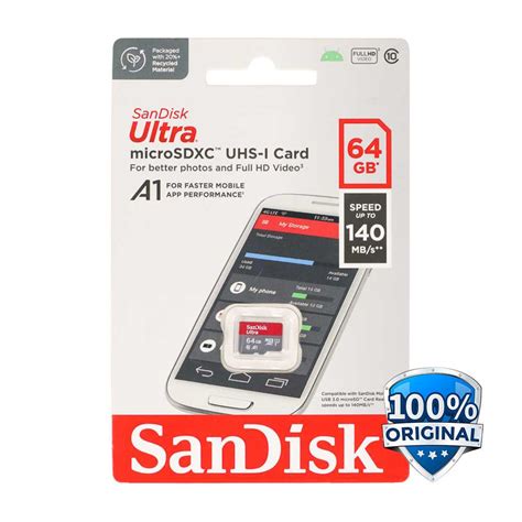 Jual Sandisk Ultra Microsdxc Card Uhs I Class A Mb S