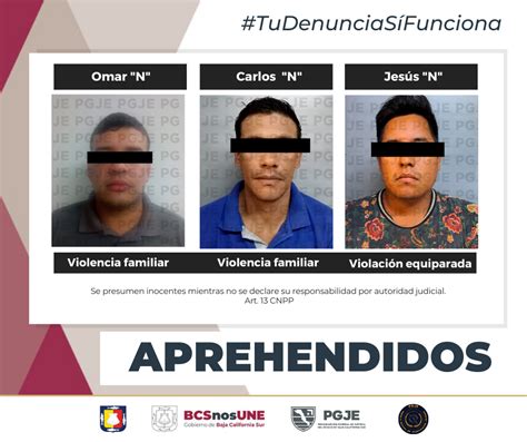 CUMPLIMENTA PGJE TRES ÓRDENES DE APREHENSIÓN POR DELITOS CONTRA LA