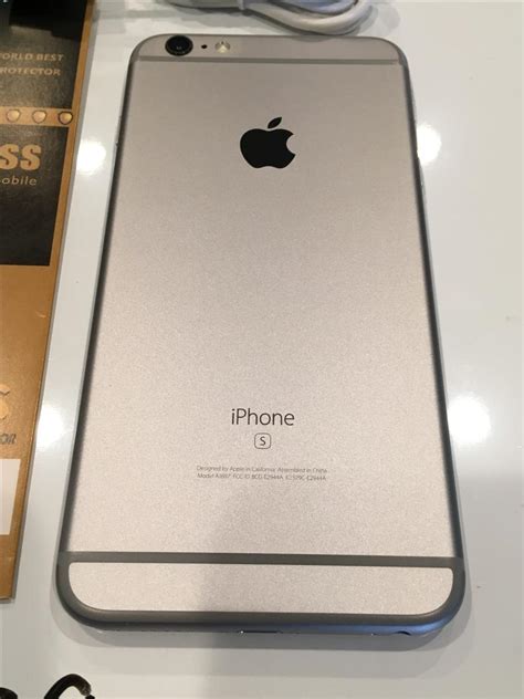 Apple Iphone S Plus Verizon Grey Gb A Lrqm Swappa