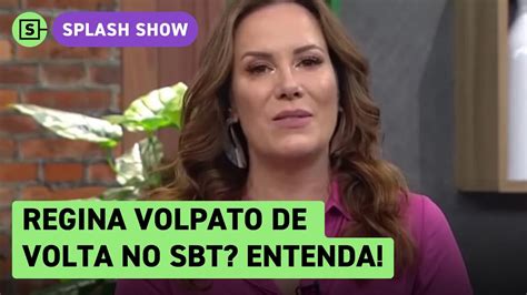 Regina Volpato de volta ao SBT Leão Lobo explica planos na emissora