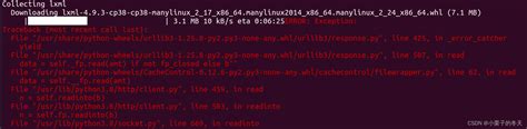 python报错modulenotfounderror no module named ‘lxml‘ 安装no module named lxml 错误 csdn博客