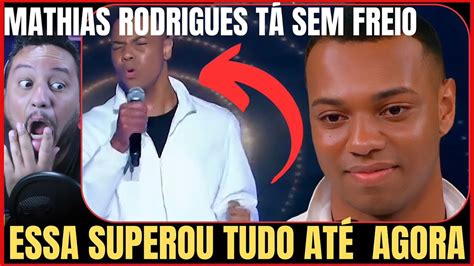 MATHIAS RODRIGUES CANTA LOUVOR EMOCIONANTE E ARRASA NO SHADOW BRASIL