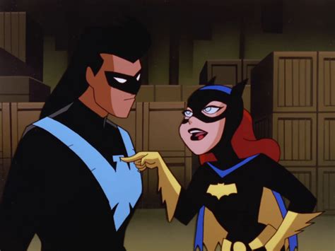 Image Nightwing And Batgirlpng Dc Animated Universe Fandom Powered By Wikia