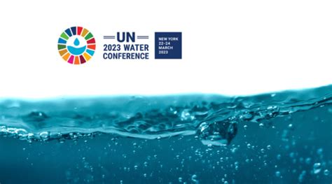 Journée mondiale de leau et Conférence des Nations Unies sur leau du