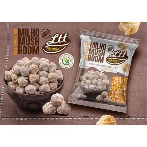 Milho Pipoca Mushroom Para Receitas Gourmet Kg Shopee Brasil