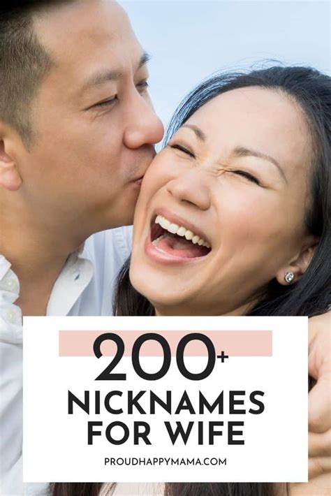 175 Nicknames For Wife Sweet Romantic Funny