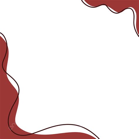 Borde De Onda Est Tica Png Dibujos Formas Organicas Frontera Est Tica