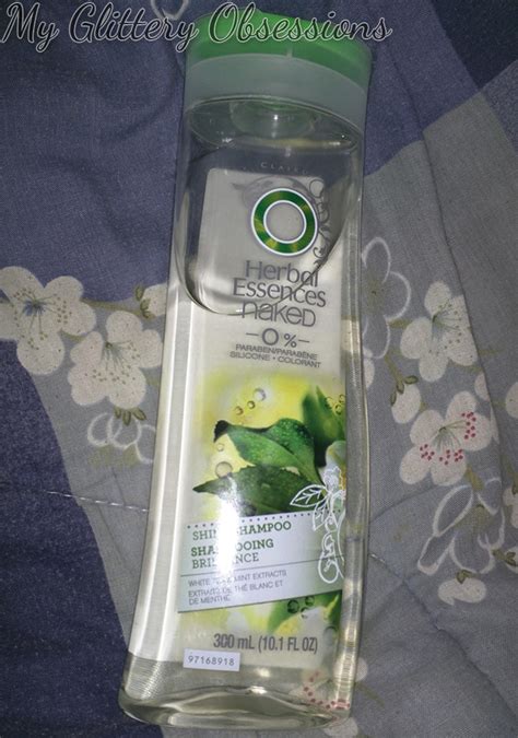 My Glittery Obsessions Review Herbal Essences Naked Collection
