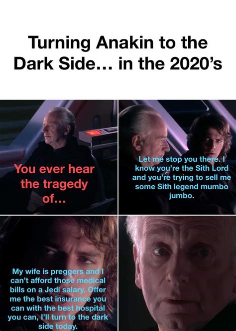 Getting Millennials To Join The Sith R Prequelmemes Prequel Memes