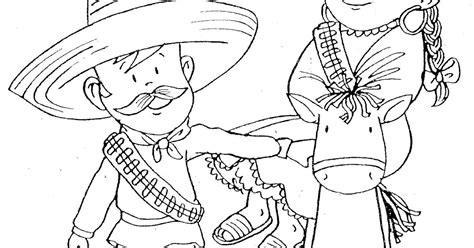 Dibujos para colorear de la revolución mexicana