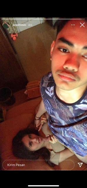 NO SENSOR Foto Skandal Selebgram Ade Ilham Dan Oshi Viral