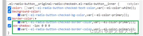 element ui 标签页el radio button左边框不显示问题 el radio button分开 csdn博客