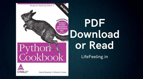python cookbook by david beazley pdf download read lifefeeling