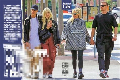 Cristian Babalus Vicino A Ilary Blasi E Bastian Il Fidanzato Di Chanel