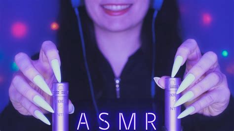 Asmr Sleep Inducing Scratching Tapping Massage With Different Mics