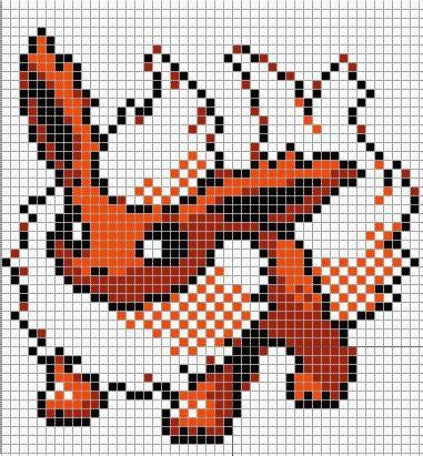Pixel Art Pokemon Facile Et Petit Evoli