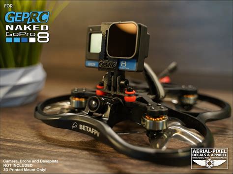GEPRC Naked Gopro Hero 8 Gopro Compatible Mount Etsy