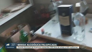 Jornal da EPTV 1ª Edição Campinas Piracicaba Guarda apreende 200