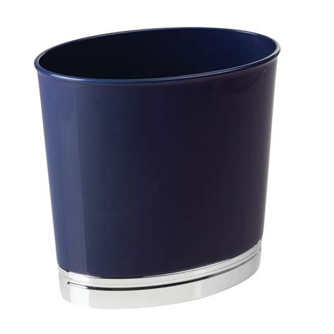 Small Slim Plastic Oval Trash Can Garbage Bin Garbage Containers