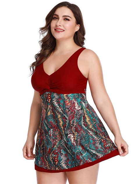 Swimsuits For Regular And Curvy Women Stretchy Body Shape Swimwear