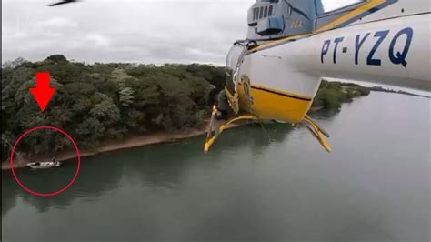 Helicóptero da PRF em ação YouTube