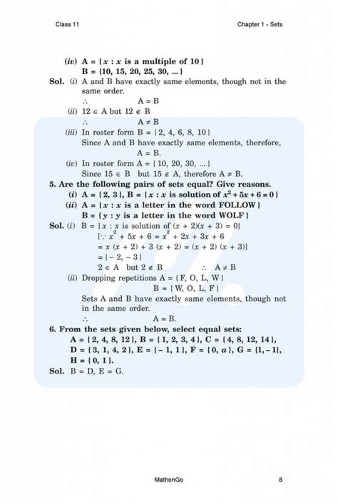 Ncert Solutions For Class Maths Chapter Exercise Mathongo