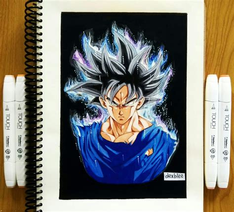 16 Goku Ultra Instinto Dibujo Image Lena