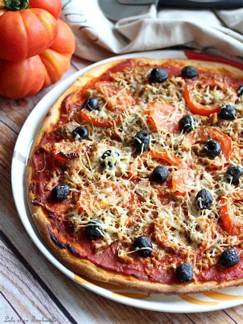 Pizza Au Thon Olives Lolo Et Sa Tambouille