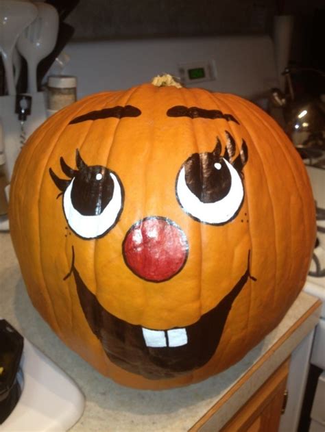 50 Easy Scary Pumpkin Painting Ideas No Carve Pumpkin Decor