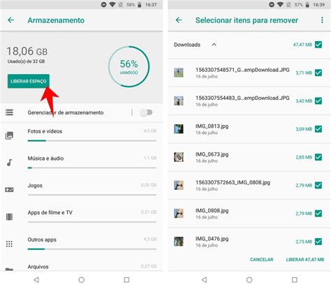 Como fazer limpeza no celular Android e liberar espaço sem instalar nada