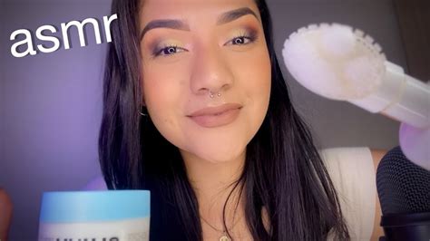 Limpieza facial extra relajante ASMR EN ESPAÑOL YouTube