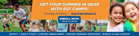 Home ESF Summer Camps Palm Beach Oxbridge Academy