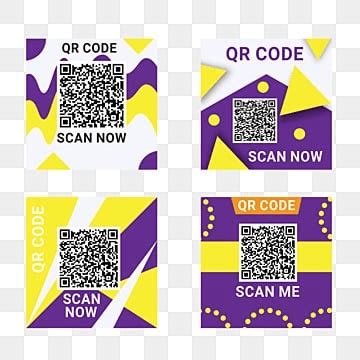 Qr Code Label Set Png Vector Psd And Clipart With Transparent