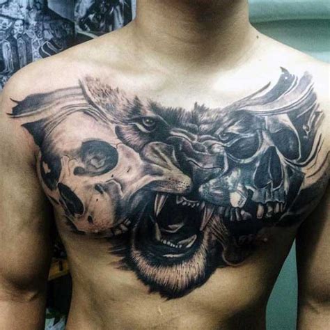 150 Tatuagens No Peito Para Homens Ideias Desenhos Dicas