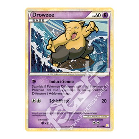 062 123 Drowzee Comune IT MINT Federicstore