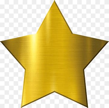 Descarga Gratis Estrella Metalica Dorada Png PNGWing