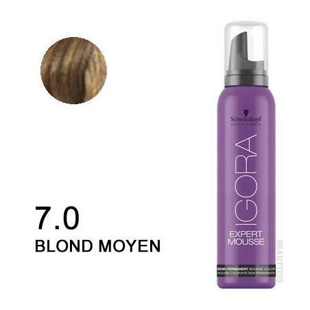 Coloration Igora Expert Mousse 7 0 Schwarzkopf 100ml