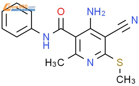 653587 92 9 3 Pyridinecarboxamide 4 Amino 5 Cyano 2 Methyl 6